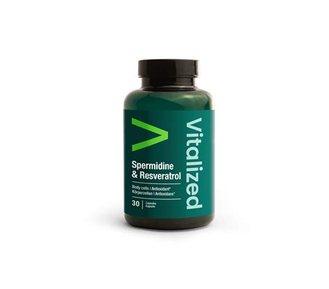 Spermidine Gluten Free Soybean Extract And Premium Resveratrol