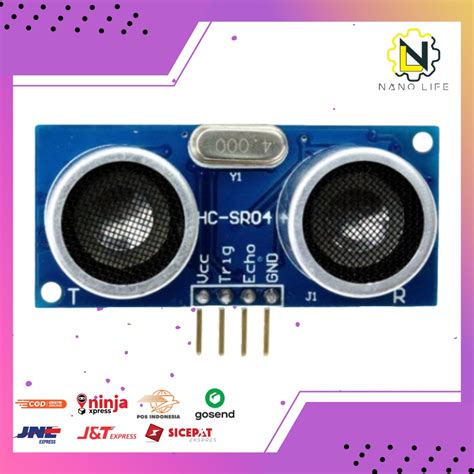 jual hc sr04 sensor ultrasonic atau sensor jarak ultrasonik untuk