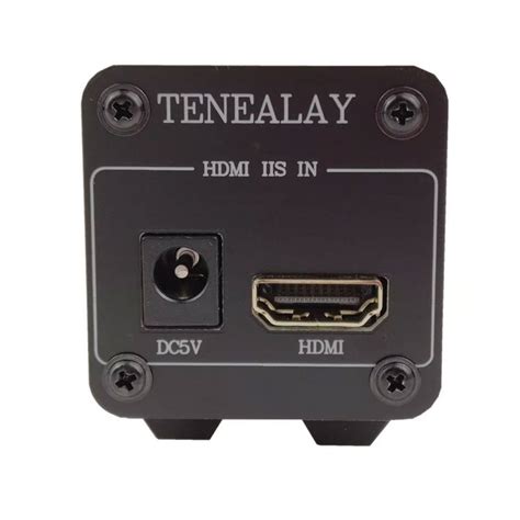 Deep Grey Hdmi Compatible To Rj45 Iis Audio Signal Converter I2s