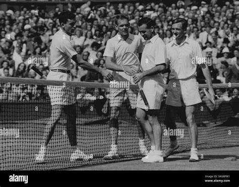 Americans Win Mens Doubles At Wimbledon Jack Kramer And Tom Brown