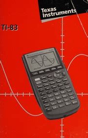 TI Graphing Calculator Guidebook Free Download Borrow And Streaming Internet Archive