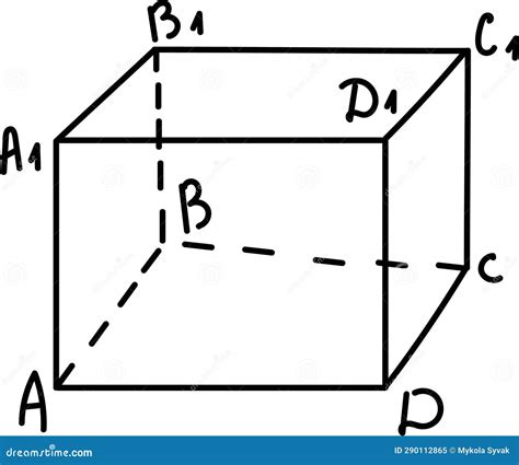 Drawn Geometric Rectangle Graph Stock Illustration Illustration Of