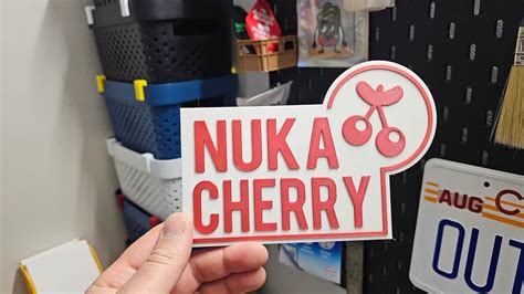 Nuka Cherry Logo Wall Sign By Nsprints Makerworld