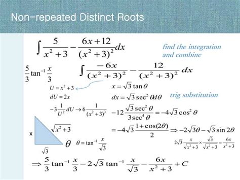 partial fractions calculus integration | PPTX | Physics | Science
