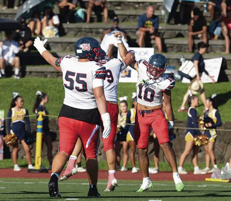 Saint Louis Crusaders Turn Up The Heat To Defeat Punahou Honolulu