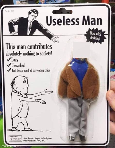 useless man action figure template blank template imgflip