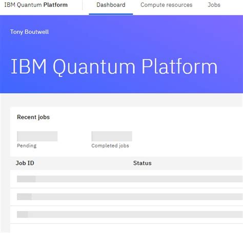 qiskit quantum python ibm tony boutwell m a