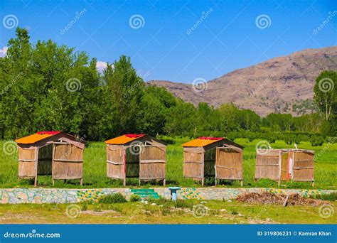 Swat Pakistan 11 January 2022 Monument Building Of Shiekh Khalifa Bin Zayed Bridge Swat