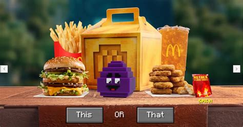 Mcdo Et Minecraft Débarquent En France Menu Prix Date De Fin Et