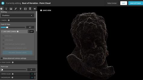 sketchfab on linkedin sketchfab 3d editor update larger points for