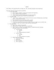 Lab Docx Lab The Traffic In The Attached File Includes Arp Dns And Requests And