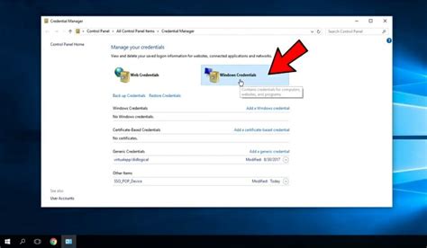 What Are Network Credentials In Windows Techdim