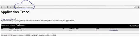 computer programming how to enable tracing in mvc
