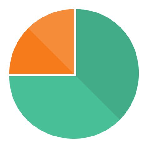 Pie Graph Generic Flat Icon