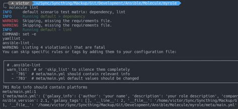 Getting Started With Ansible Molecule Victor S Blog