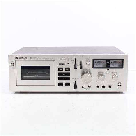 Technics Rs 676aus Vintage Single Stereo Cassette Deck 1974 77