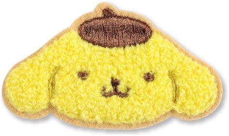Jp ティーズファクトリー サンリオ モコモコ刺繍ステッカー ポムポムプリン ポムポムプリン H4×w7×d03cm Sr 5541607pu Diy・工具・ガーデン