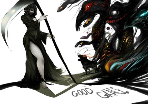 Grim Reaper Girl By Goodgrace1 On Deviantart