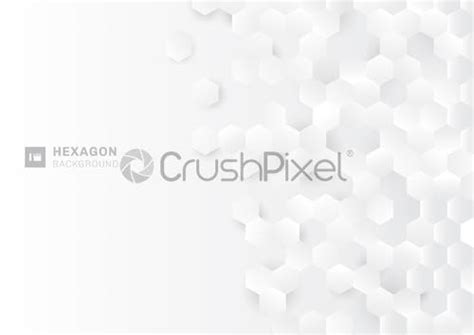 Abstract Black Hexagon Embossed Pattern Dark Background And Texture Luxury Stock Vector