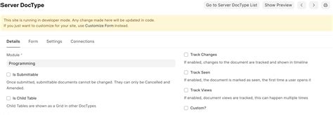 Accidently Saved A Doc With Chekcbox Off For A Module Not Stored In Backend Frappe Framework