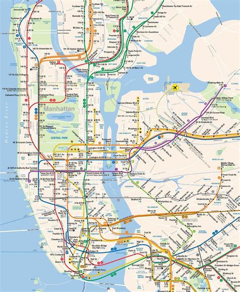 Nyc Subway Map Nyc Insider Guide