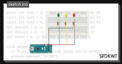 traffic lights wokwi esp32 stm32 arduino simulator