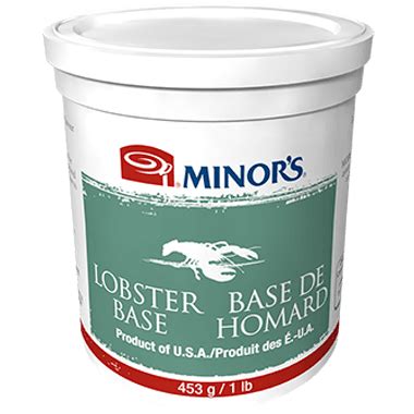 Minors Lobster Base 6 X 1 Lb Gluten Free Minors