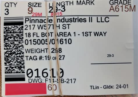 Color Rebar Tags Packaging Knowhow
