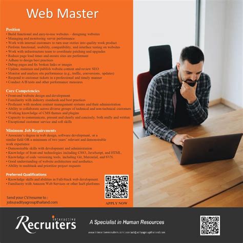 interactive recruiters on linkedin webmaster fullstack frontend