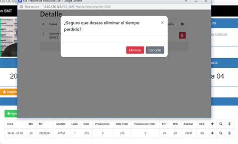 Php Actualizar Tabla En Pagina Principal Al Cerrar O Actualizar Popup