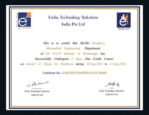 Iot Techtraining Continuouslearning Biomedicalengineering