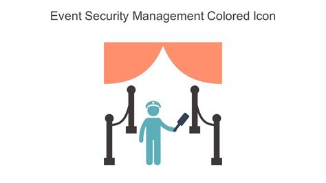 Event Security Management Colored Icon In Powerpoint Pptx Png And Editable Eps Format PPT Slide