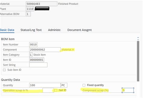 Scrap Categories And Their Effect In Sap Pp Sap Community