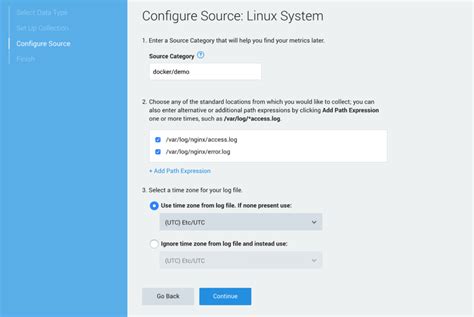Docker Logging Example Sumo Logic수모로직