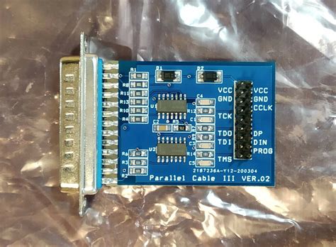 Xilinx Parallel Cable Iii Ver 02 Pc3 Jtag Slave Serial Smd Ebay