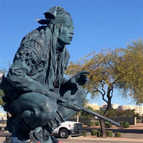 Chiricahua Apache Monument Scott Rogers Sculpture