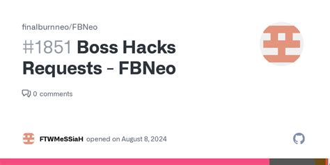 boss hacks requests fbneo · issue 1851 · finalburnneo fbneo · github