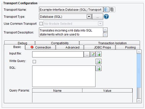 How To Configure Database Sql Transport Adapter Pilotfish