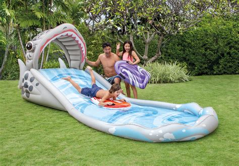 Inflatable Slides With Pool At Leo Gatehouse Blog
