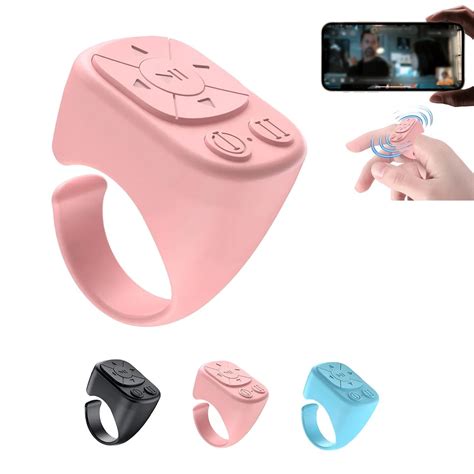 Hot Selling Models Scrolling Ring For Phone Bluetooth Scrolling Ring Remote Ring Bluetooth