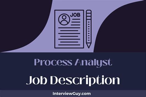 Process Analyst Job Description Updated For 2025