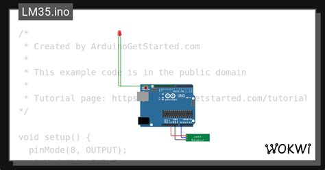 lm35 class f8 wokwi esp32 stm32 arduino simulator