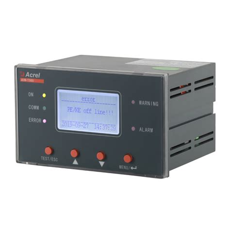 Acrel Aim T500 Isolation Monitor Insulation Resistance Monitoring Fault Warning For Ground Fault