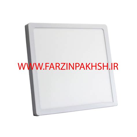 چراغ پنلی 15×15 Smd روکار 12 وات مربع پرتو نور توس مدل راشین فرزین پخش