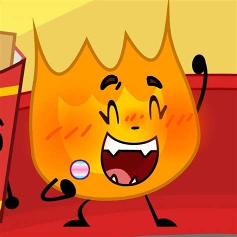 Bfb Firey Hc Edit Character Design Fictional Characters Objects
