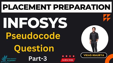 infosys pseudocode questions part 3 placement preparation