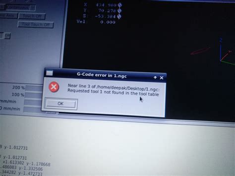 Pointer Not Jogging On Linuxcnc Axis Ui LinuxCNC