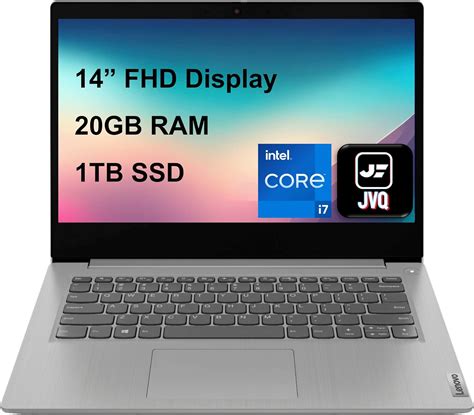 Amazon Com Lenovo IdeaPad 3 Notebook Laptop 14 FHD Display Intel Core I7 1165G7 Processor