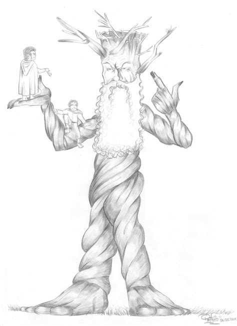 Treebeard By Juliocesarpetrini On DeviantART Treebeard Art Illustration Design
