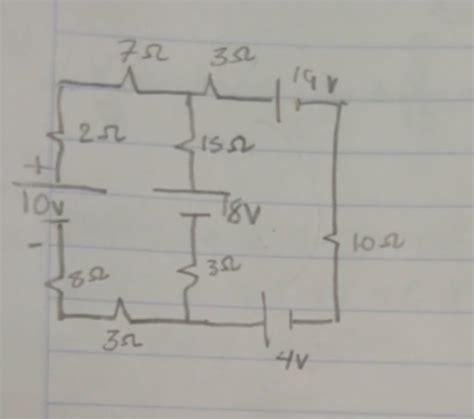 Solved For Each Of The Circuits Below Solve For Currents I1